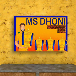 Dhoni Titles Poster Paper Print - Sports posters in India - Buy art ...