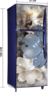 Extra Large Double Door Fridge Sticker Peel & Stick, Removable, Easy to ...