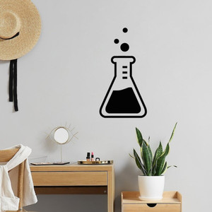 SnappyVinyl 27 cm Laboratory Wall Sticker PVC Vinyl Self Adhesive ...