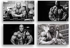DK RAM 30.48 cm Bodybuilder Motivational Posters For Gym Room Wall ...