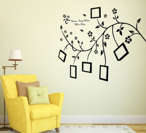 Wallzone 110 cm Photo Tree Removable Sticker Price in India - Buy ...