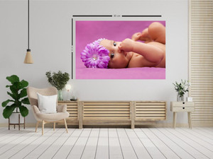 Sahaj Décor 80 cm Sweet baby girl poster kidsroom ,home wall poster ...