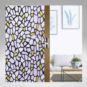 A1 Decor 2194.56 cm Window Glass Film Sticker -BSF-12X96 Inch Self ...