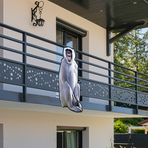 Wall Kriti 36 inch langoor Cutout Self Adhesive Sticker Price in India ...