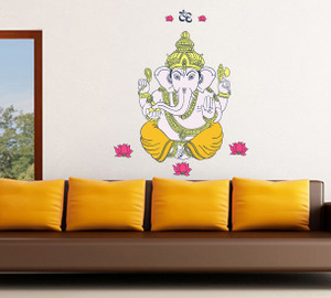 Wallzone 90 cm Vinayagar Removable Sticker Price in India - Buy ...
