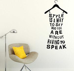 Wallzone 85 cm Anger Quotes Removable Sticker Price in India - Buy ...