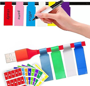 Ezliving 4 inch 240 PCS Cable Labels Double-sided Sticker Price in ...