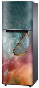 Sticker Hub 160 cm Beautiful Butterfly of Fridge Self Adhesive Sticker ...