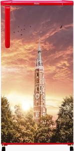 sp decals 60 cm Decorative clock tower sunrise with trees and flying ...
