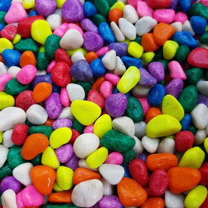RPI SHOP -900 Gram Multi-Color Decorative Stones, Colourful Pebbles For ...