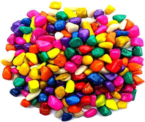 AravindRK color stone Painted Angular Marble Stone Price in India - Buy ...