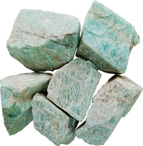 9dzine Amazonite Raw Stone 250 Grams Natural Rough Amazonite Chunk Rock ...