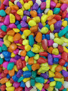 PEBBLEMASTER Multi-Color Pebble Stone 1 Kg Painted, Polished ...