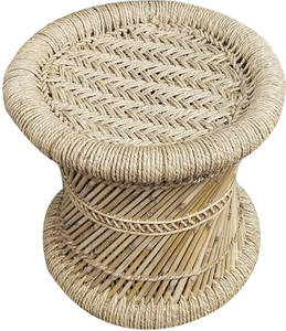 YASHIKA CREATION handmade Bamboo Stool Mudda/modha/muddi /set Outdoor ...