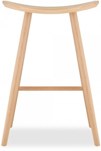 THE OLD CABINET Hatton Wooden Bar Stool Perfect Home And Office (Pack ...