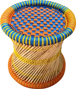 YP Craft YP Craft Cane Bar Stool Mudda/modha/modha for Indoor/Outdoor ...