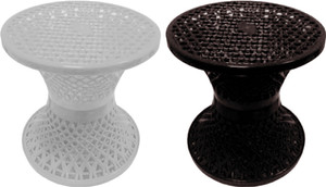 KUBER INDUSTRIES Mesh Design Both Sided Plastic Stool in Damroo Style ...