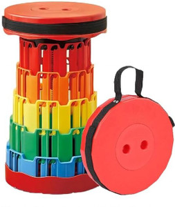 BELLYPIG Rainbow Collapsible Stool | Portable/Adjustable/Telescopic ...