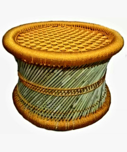 Navya Handicraft Bamboo Bar Mudda for Furnishing Stool Price in India ...
