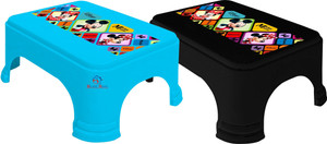 Heart Home Disney Mickey Minnie Print Square Plastic Bathroom Stool ...