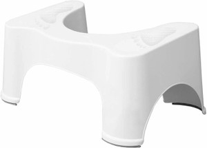 Lifekrafts Step Stool - for Western Toilet Portable Comfortable Sturdy ...