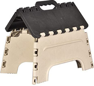 FLOWIN Simple Foldable Stool Space-Saving Folding Stool, Easy to Carry ...