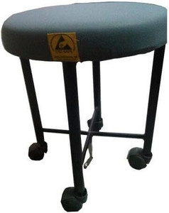 PBSS ESD Stool with Moving Wheel, Green Stool,Electrostatic Discharge ...