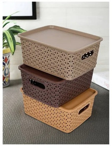 SGR Plastic Multipurpose Plastic Baskets Home / Kitchen Storage Basket ...