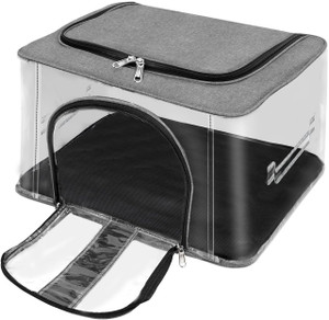 PIXEL ENTERPRISE 33l PVC Transparent Moisture Proof Storage box for ...