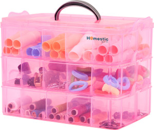 HOMESTIC Plastic 3-Tier Storage Box|30 Grid Beads Storage Box with ...