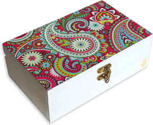 Brahma Design Pink Paisley Storage Box Price in India - Buy Brahma ...