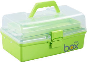 VYATIRANG Multi-Purpose Plastic Storage Tool Box Case Portable 3 Layer ...