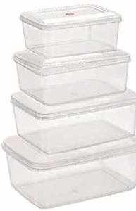SMB ENTERPRISES Kitchen Multipurpose Rectangular Plastic Storage Boxes ...