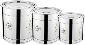 Mintage Stainless Steel Laser Mini Pawali & Pawali Set PWL-laser6810 15 ...