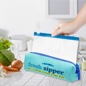 GreenTwish Fresh Zipper Vegetable Ziplock Bags | Size: Small (8 x 8 ...