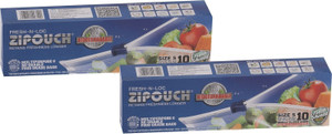 Zipouch Zip Lock Reusable Slider Fruit Vegetable Food Storage Freeze ...
