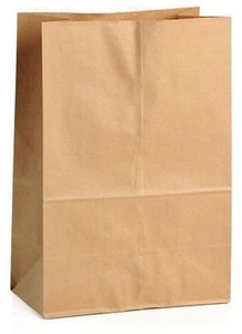 Packed N Wrapped Kraft Plain Brown Paper Thonga Bags Without Handle ...