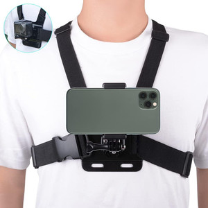 SKYCELL Mobile Phone Chest Mount Strap Holder, Strap GoPro Chest Mount ...