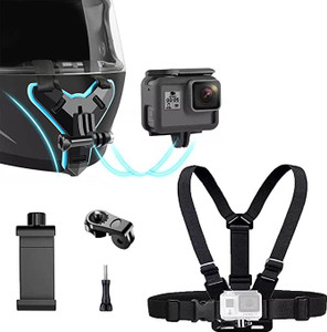 Mocking Bird Helmet Chin and Chest Strap Mount GoPro Chest Harness ...