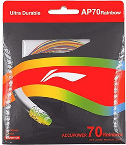 LI-NING AP 70 RAINBOW (Multi Colour) 0.7 Badminton String - 10 m - Buy ...