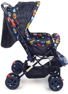 Ezaakart blue-big pram Stroller - Buy Stroller in India | Flipkart.com