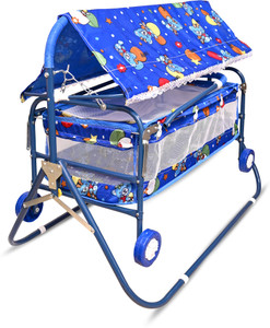 STEELOART New Blue Stroller, Cradle , Bassinet with heavy frame and ...