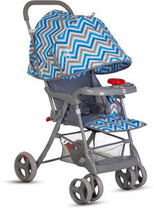 MeeMee Baby Stroller for 0-3 Years with Feeding Tray| Rear Brakes and ...