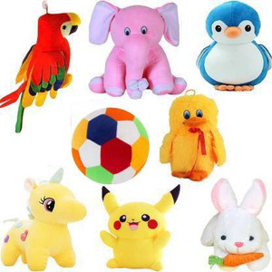 Pocketfriendly Soft Toys Combo For kids , Girls & Birthday Gift Teddy ...