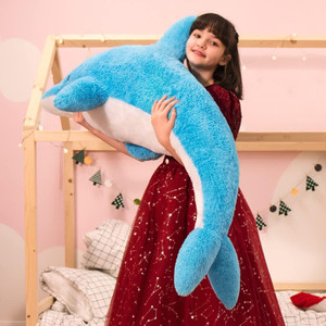 Foxy Super Soft Big Dolphin Toy For New Generation - 75 cm - Super Soft ...