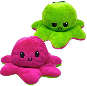 IN STELLA GO SMART ! Reversible Mini Octopus Soft Toy For Kids - 20 cm ...