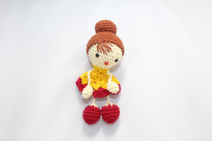 PH Artistic Handmade amigurumi Crochet Decorative Fridge Magnet Bunny ...