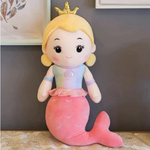 Liquortees Red color Mermaid doll soft toy Cuddly filling teddy bear ...