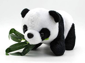 RMB TRADERS Eating Panda Soft Stuffed Toy for Kids (40cm) - 30 cm ...