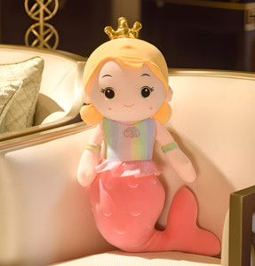 papapops Dolls Soft Toys for Girls Mermaid Dolls, Teddy Bears, Barbie ...